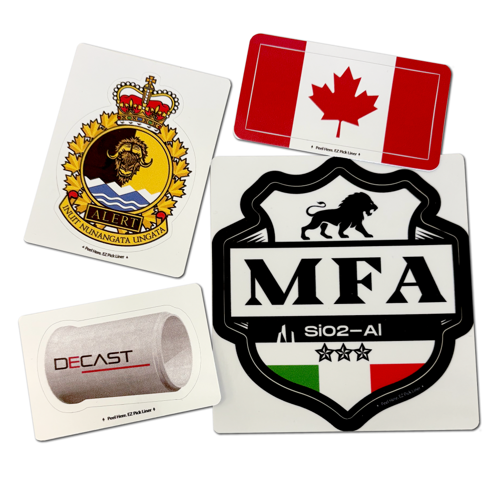 All-Purpose Vinyl Stickers - Just Direct Print